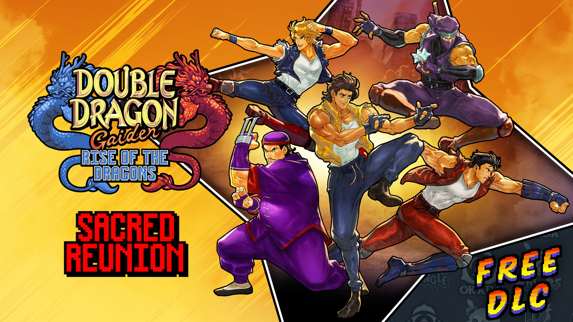 Double Dragon Gaiden: Rise of the Dragons Free DLC in April