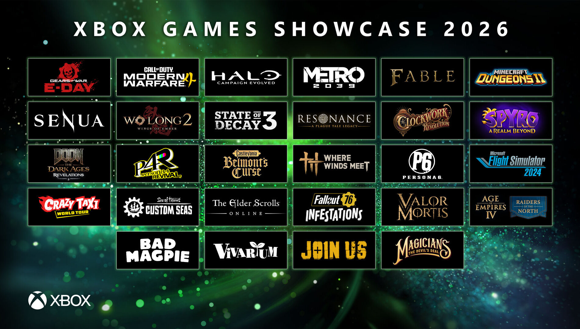 Xbox Partner Showcase Summer 2026